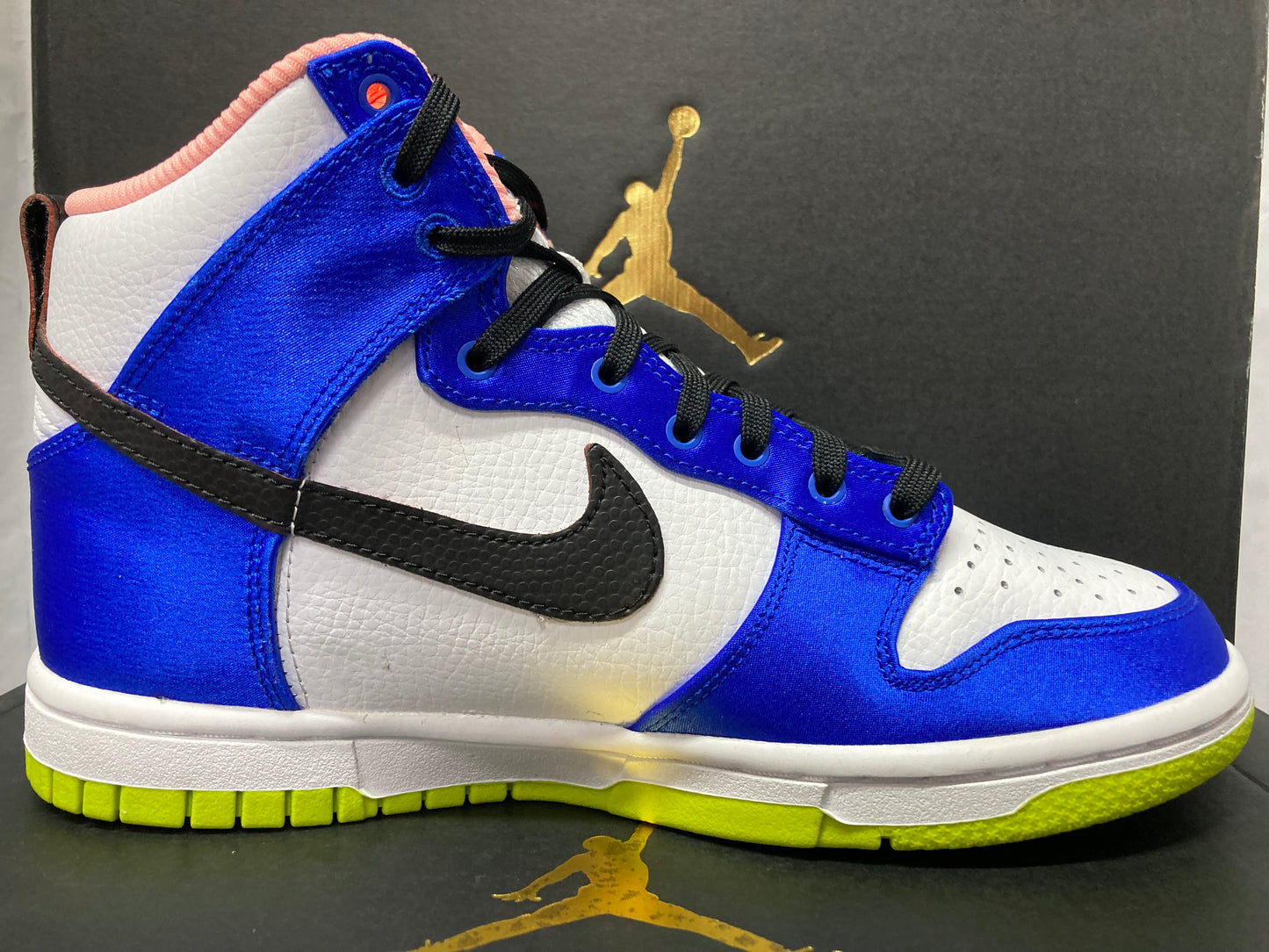 Jordan Wmns Dunk High 'Blue Satin' – La Casa del Basquet