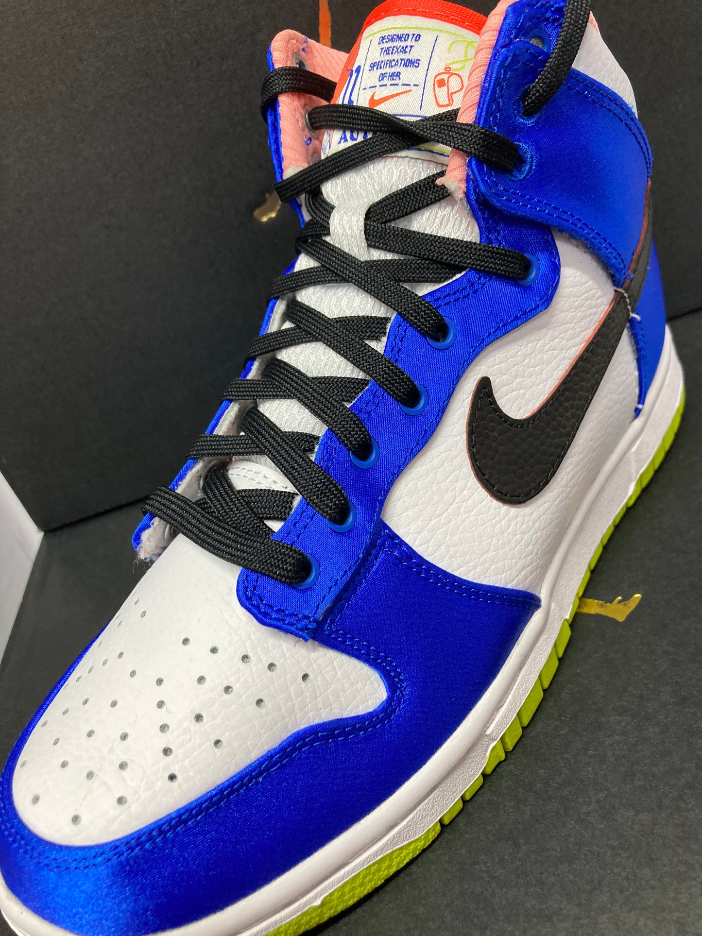 Jordan Wmns Dunk High 'Blue Satin' – La Casa del Basquet